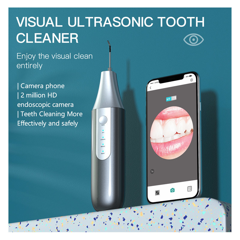 Visual Ultrasonic Tooth Cleaner: Environmentally Friendly ABS+PC ...